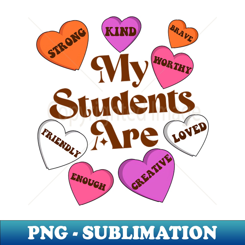 Teacher Valentines Day Positive Affirmations Candy Hearts - | Inspire ...