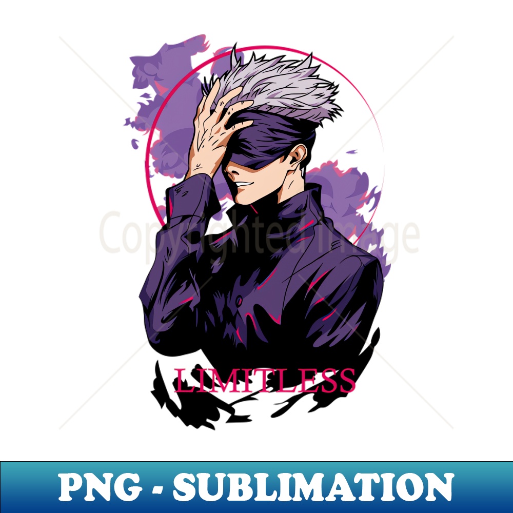 Satoru Gojo - Signature Sublimation PNG File - Add a Festive | Inspire ...