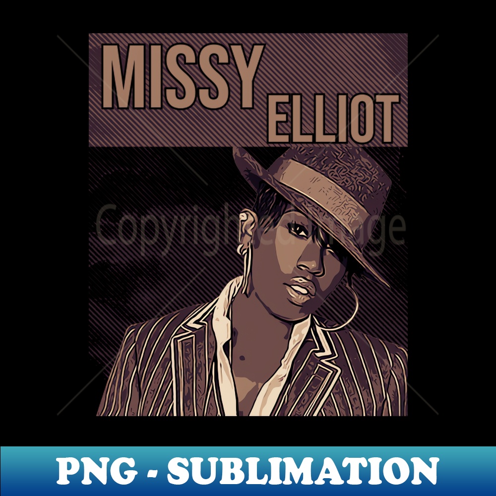 Missy Elliot Old school - Sublimation-Ready PNG File - Perf | Inspire ...