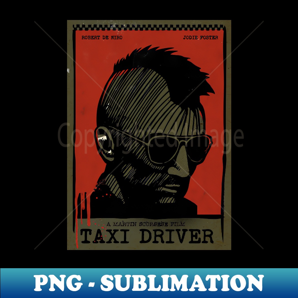 Taxi driver movie art inspired - Artistic Sublimation Digita | Inspire ...