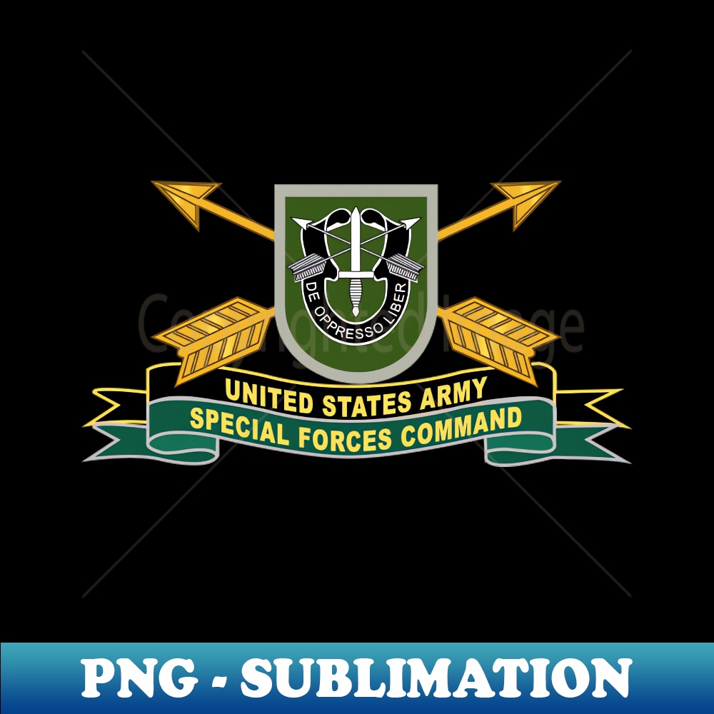 US Army Special Forces Command - Flash w Br - Ribbon X 300 - | Inspire ...