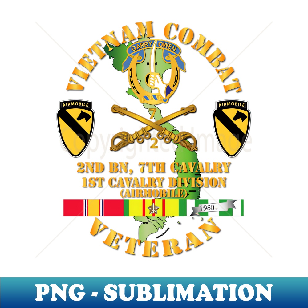 Vietnam Combat Cavalry Veteran w 2nd Bn 7th Cav DUI - 1st Ca | Inspire ...