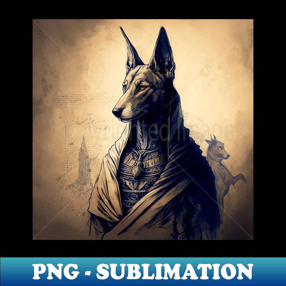 Egyptian Gods - Anubis - PNG Transparent Sublimation Design - Inspire ...