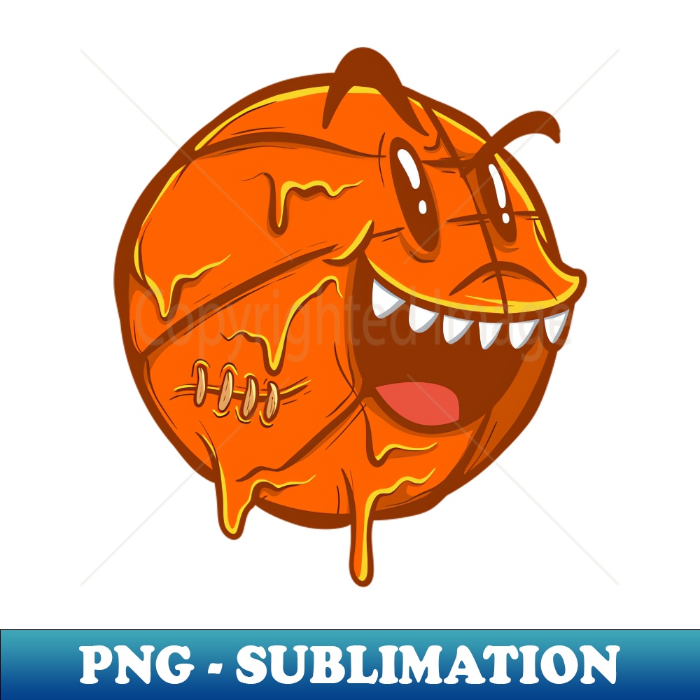 Melted Basketball - Instant Sublimation Digital Download - B - Inspire ...