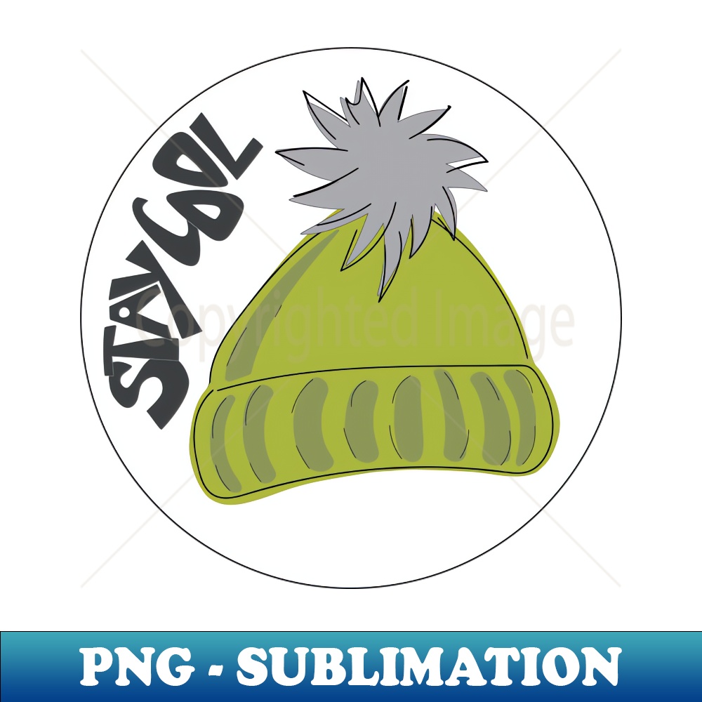 Whimsical cartoon toque with Stay Cool illustrated text - PN - Inspire ...