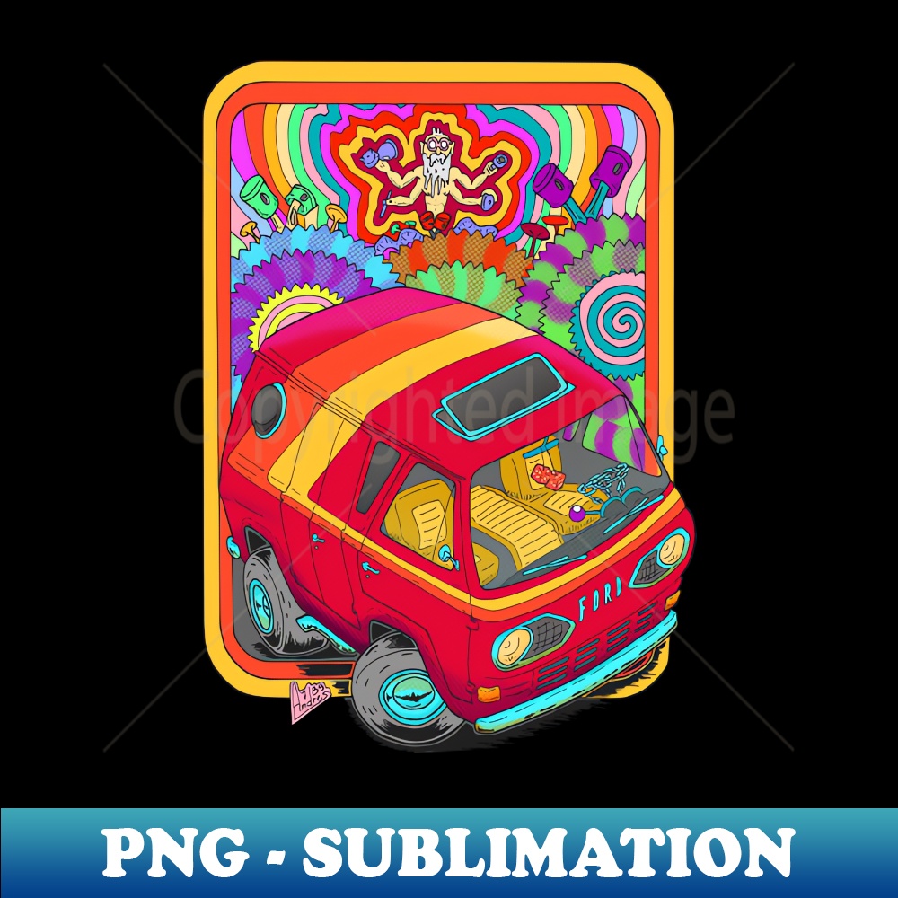 Classic Customized Van - Unique Sublimation PNG Download - D | Inspire ...