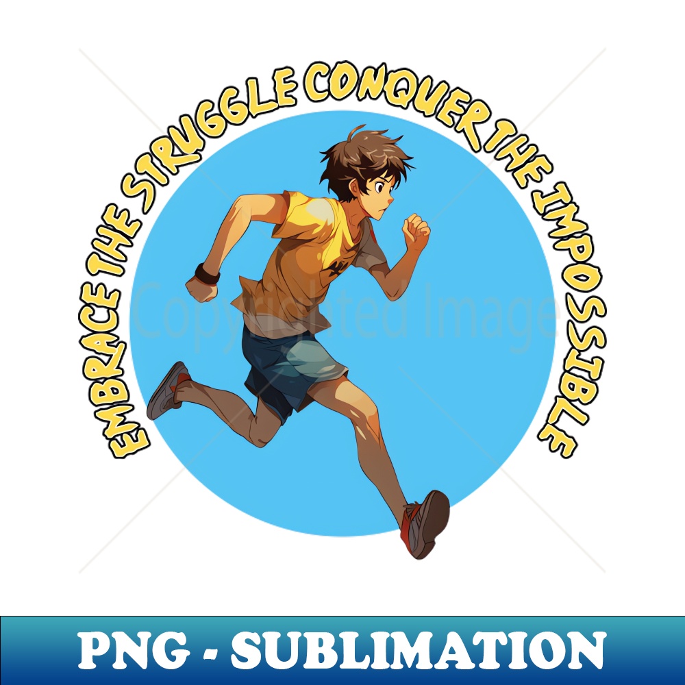 Embrace the struggle conquer the impossible Motivational quo | Inspire ...