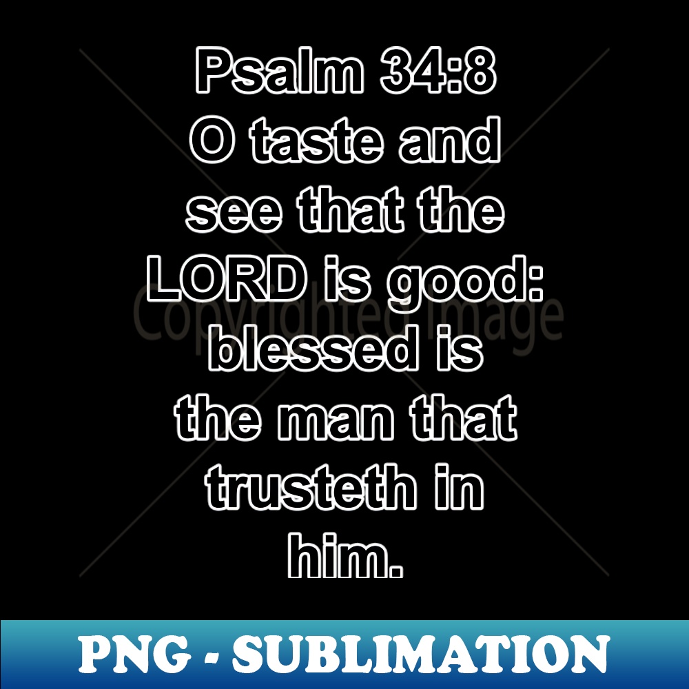 Psalm 348 King James Version KJV Bible Verse Typography - E | Inspire ...