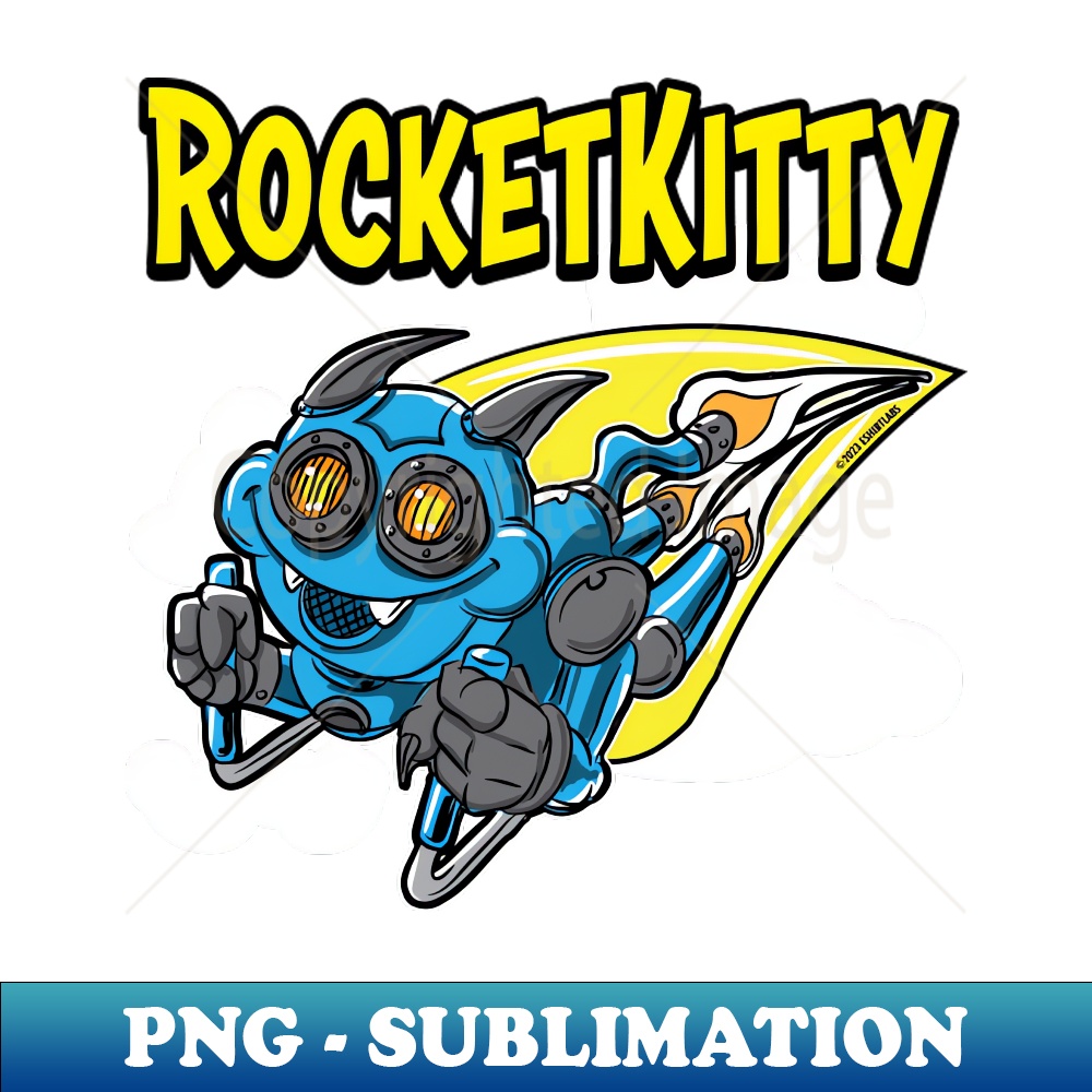 Rocket Kitty rocketing throught the sky - Special Edition Su | Inspire ...