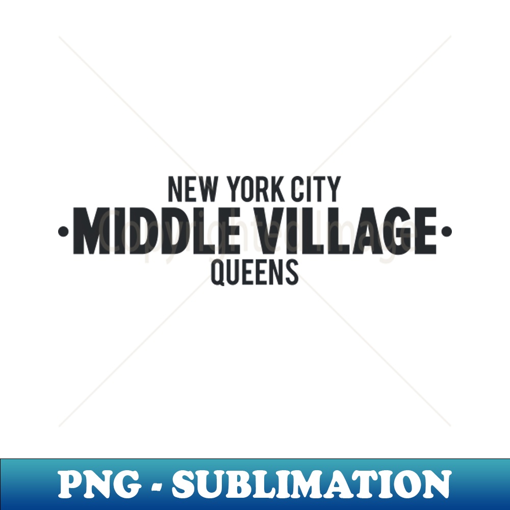Middle Village Queens Logo - A Minimalist Tribute to Suburba | Inspire ...