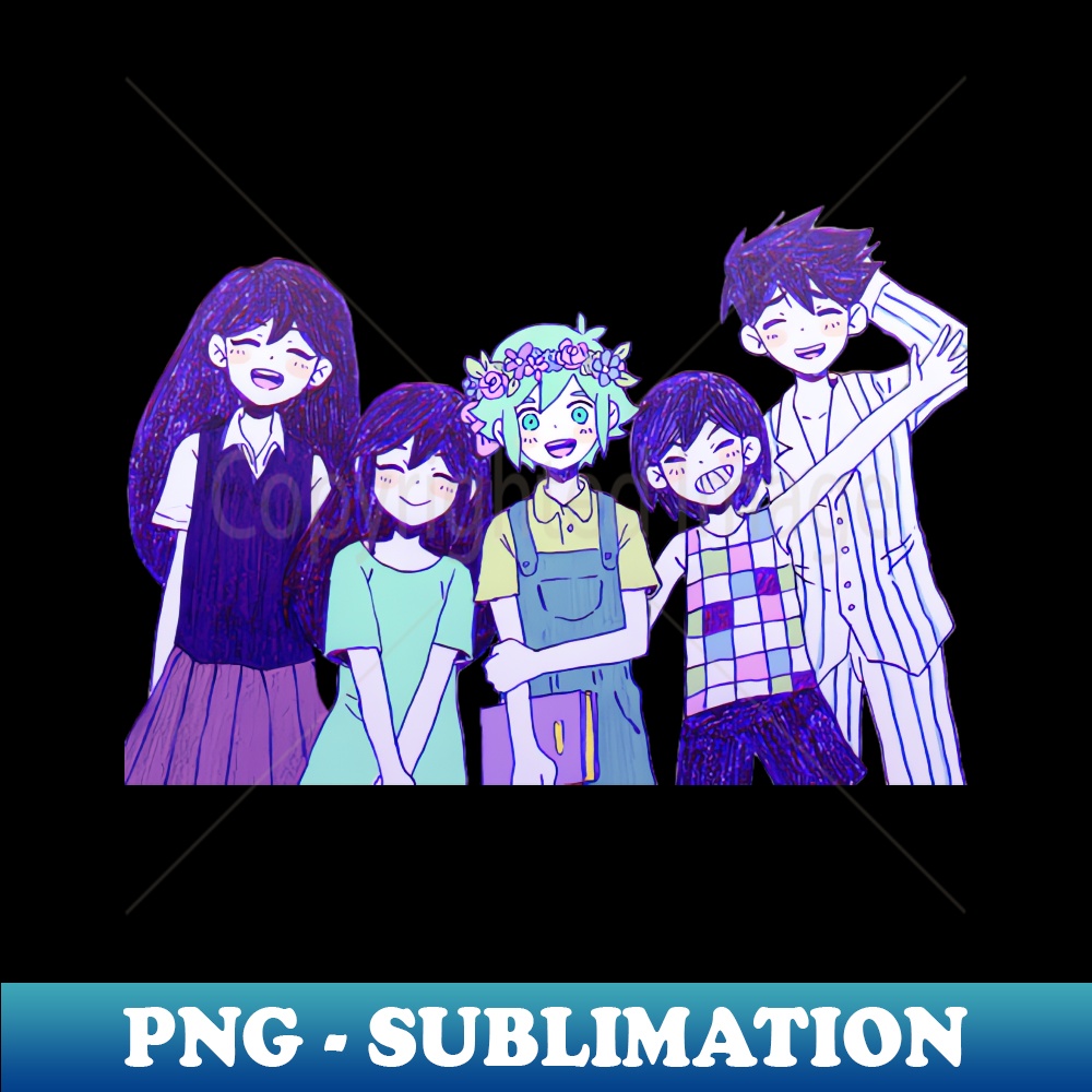 Omori Magnet - Instant PNG Sublimation Download - Vibrant an | Inspire ...