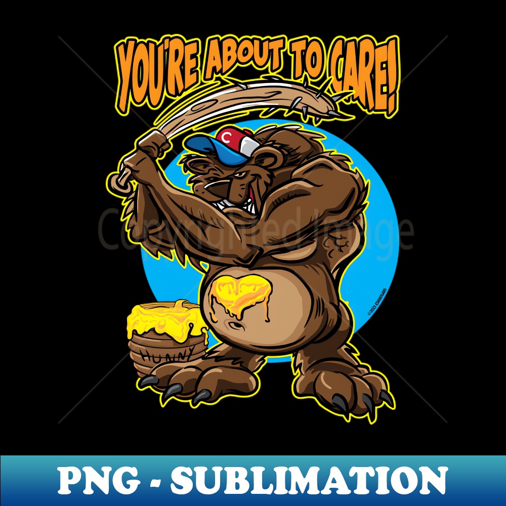 Bear with spiked baseball bat - Artistic Sublimation Digital | Inspire ...
