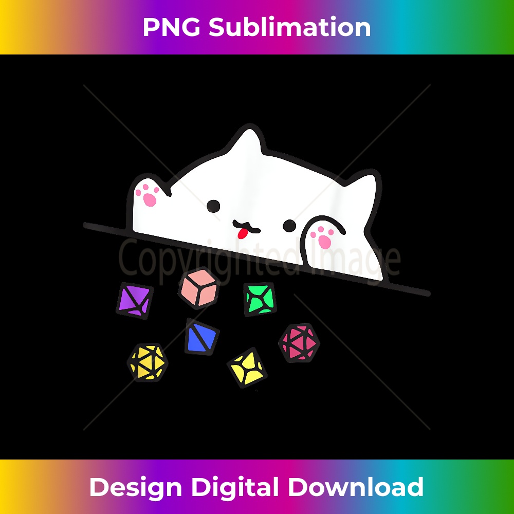 Cat Throwing Dice Funny Cat Lo - Timeless PNG Sublimation Do - Inspire ...