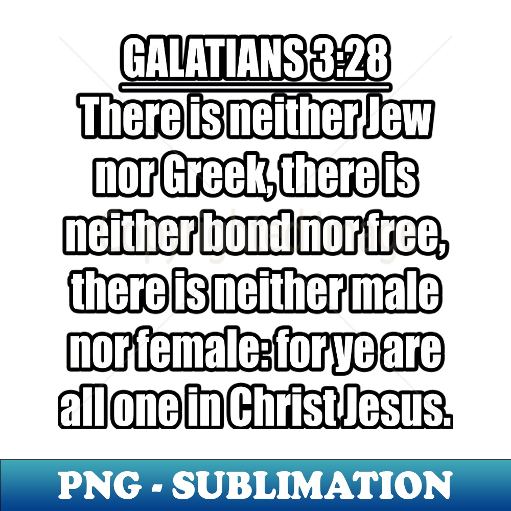 Galatians 328 King James Version KJV There is neither Jew no | Inspire ...