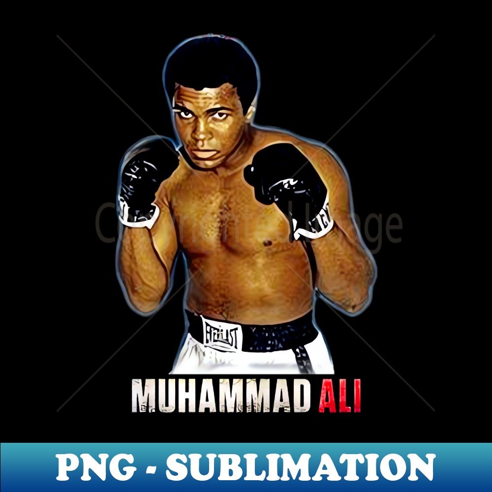 Muhammad Ali - Vintage Sublimation PNG Download - Transform | Inspire ...