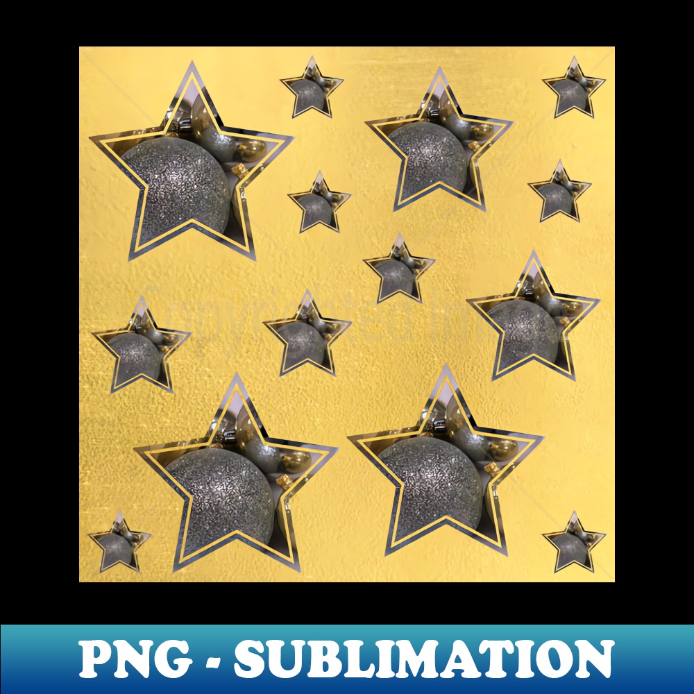 Stars on Gold - Elegant Sublimation PNG Download - Perfect f | Inspire ...