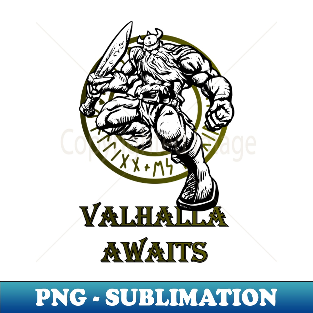 Valhalla Awaits4 - PNG Transparent Sublimation File - Stunni - Inspire ...