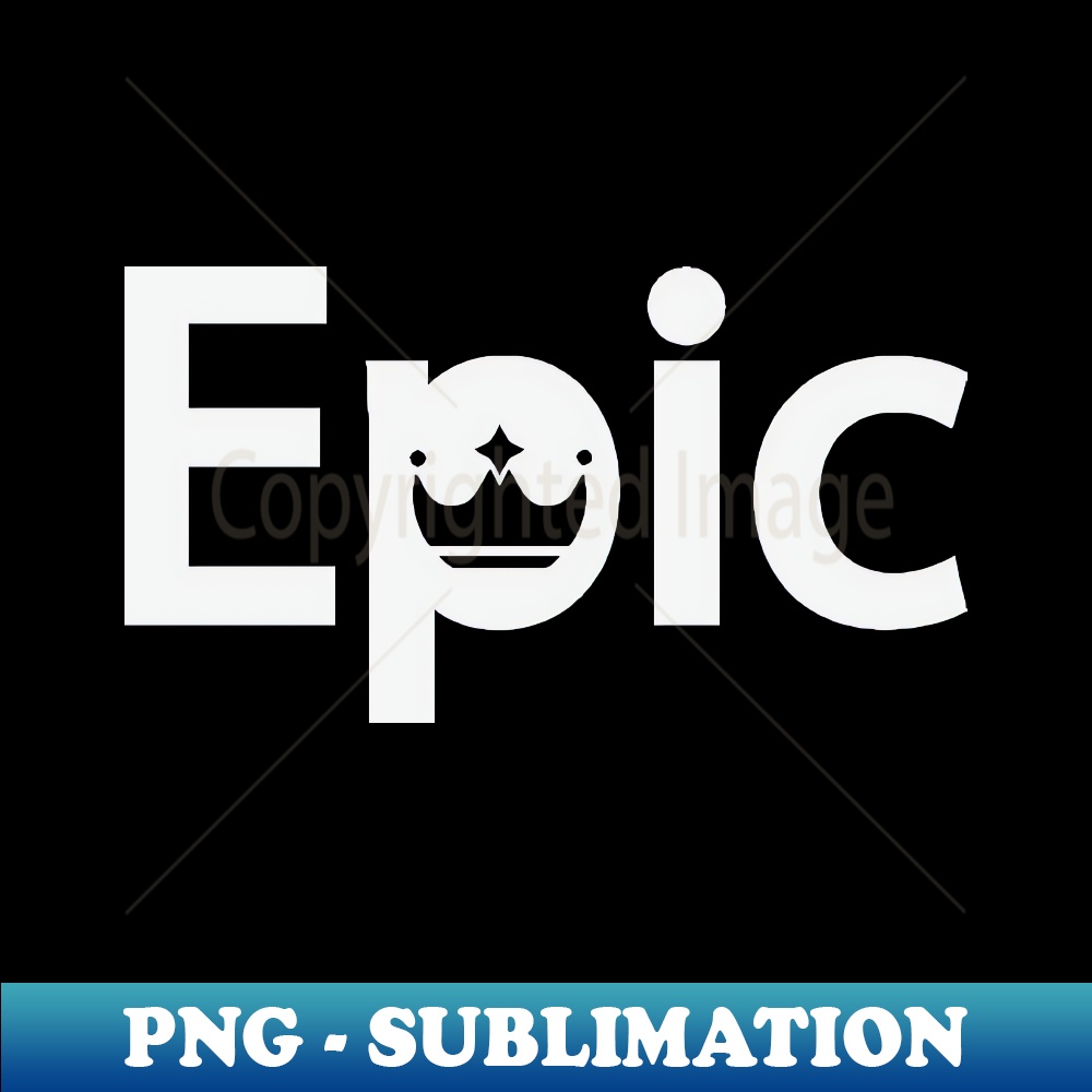 Epic typographic logo design - High-Quality PNG Sublimation - Inspire ...