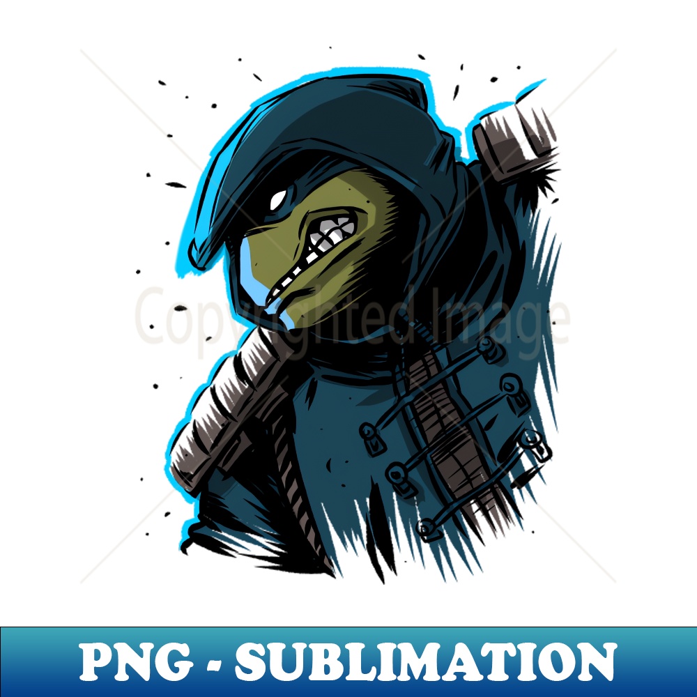 Turtle Ronin - PNG Sublimation Digital Download - Bold & Eye - Inspire ...