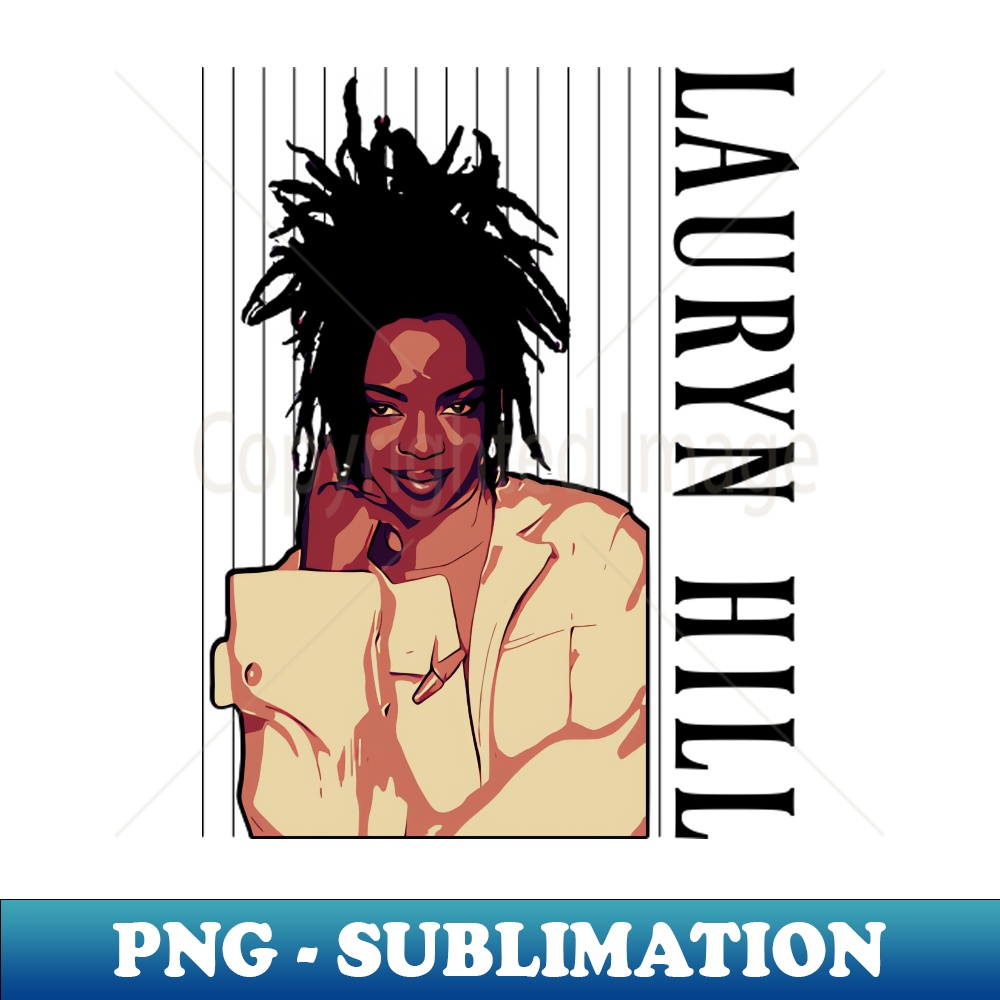 lauryn hill 90s poster - Signature Sublimation PNG File - | Inspire Uplift