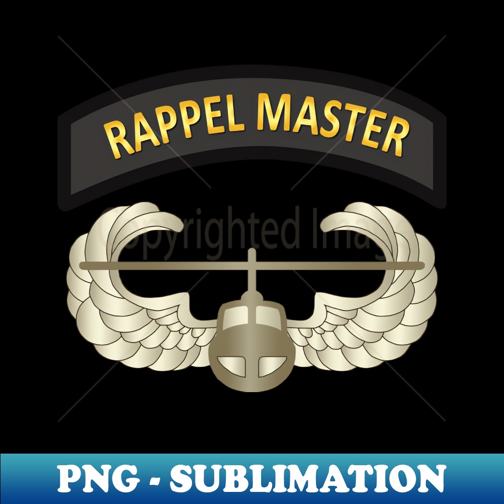 Rappel Master Tab with Air Assault Badge wo Txt - Instant Su | Inspire ...
