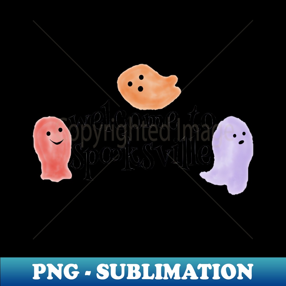 Welcome to Spooksville jelly ghosts - Aesthetic Sublimation | Inspire ...