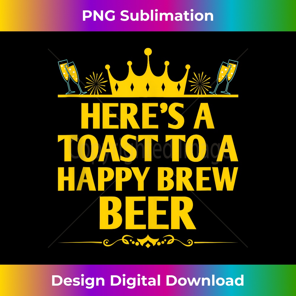 Toast to a Happy Brew Beer Happy New Year Party NYE Reunion | Inspire ...
