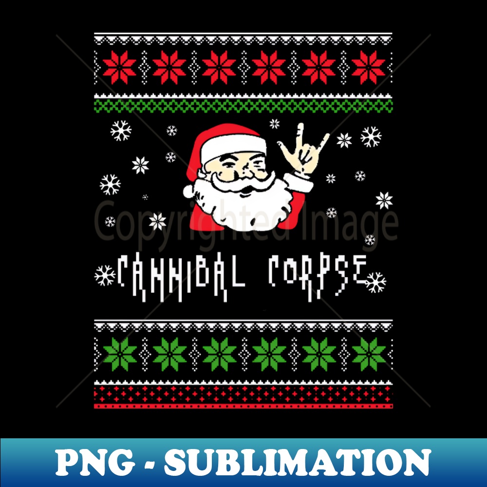 cannibal corpse santa metal - Artistic Sublimation Digital F - Inspire ...