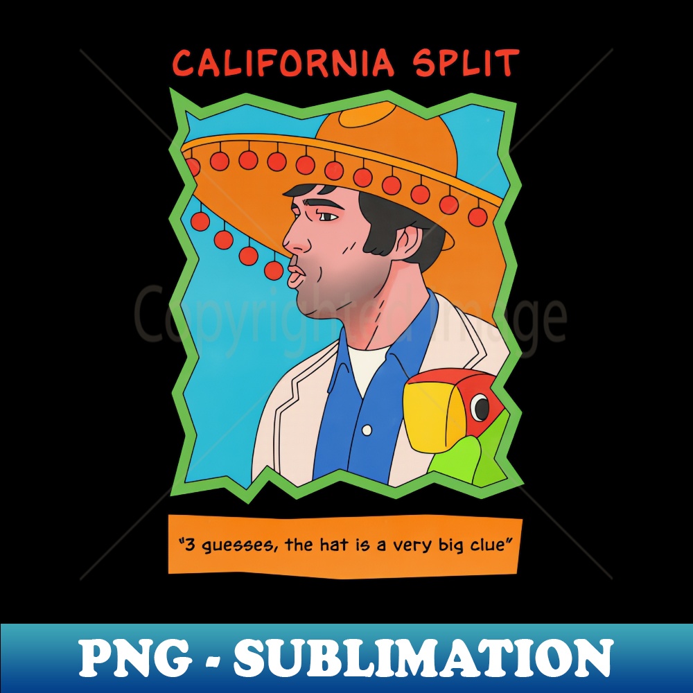 California Split - Premium Sublimation Digital Download - Ca | Inspire ...