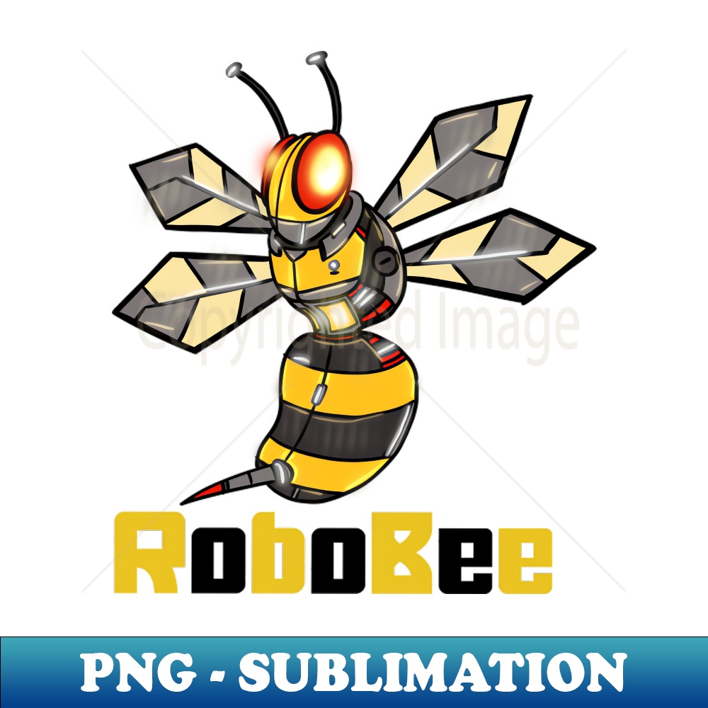 Robobee - Instant PNG Sublimation Download - Bold & Eye-catc - Inspire ...