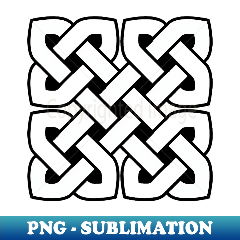 Celtic Interwoven Endless Knot Geometric Pattern 5 - Profess | Inspire ...