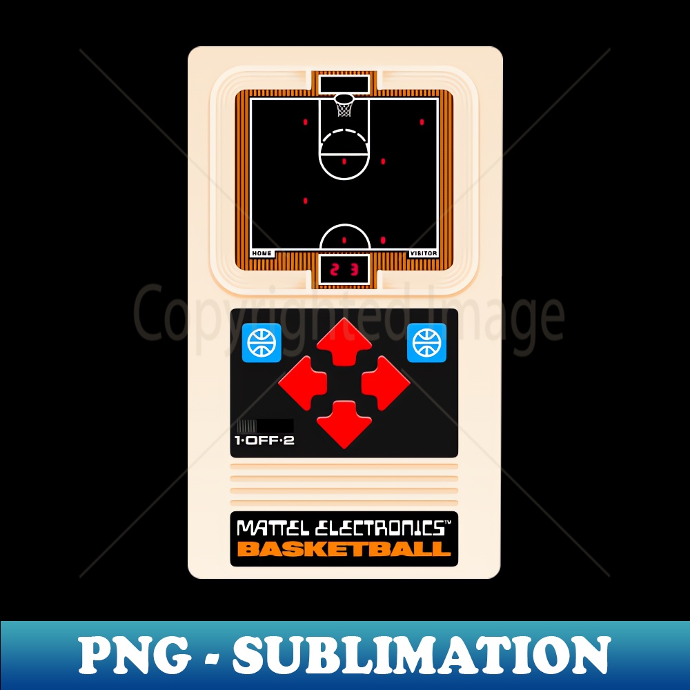 Mattel Electronic Basketball - Elegant Sublimation PNG Downl - Inspire ...