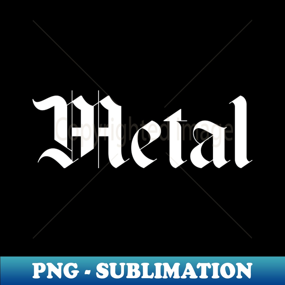 metal gothic logo - Trendy Sublimation Digital Download - Vi | Inspire ...