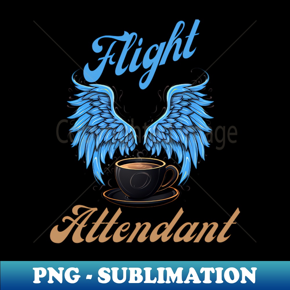 Flight Attendant Crew Wings - PNG Transparent Digital Downlo - Inspire ...