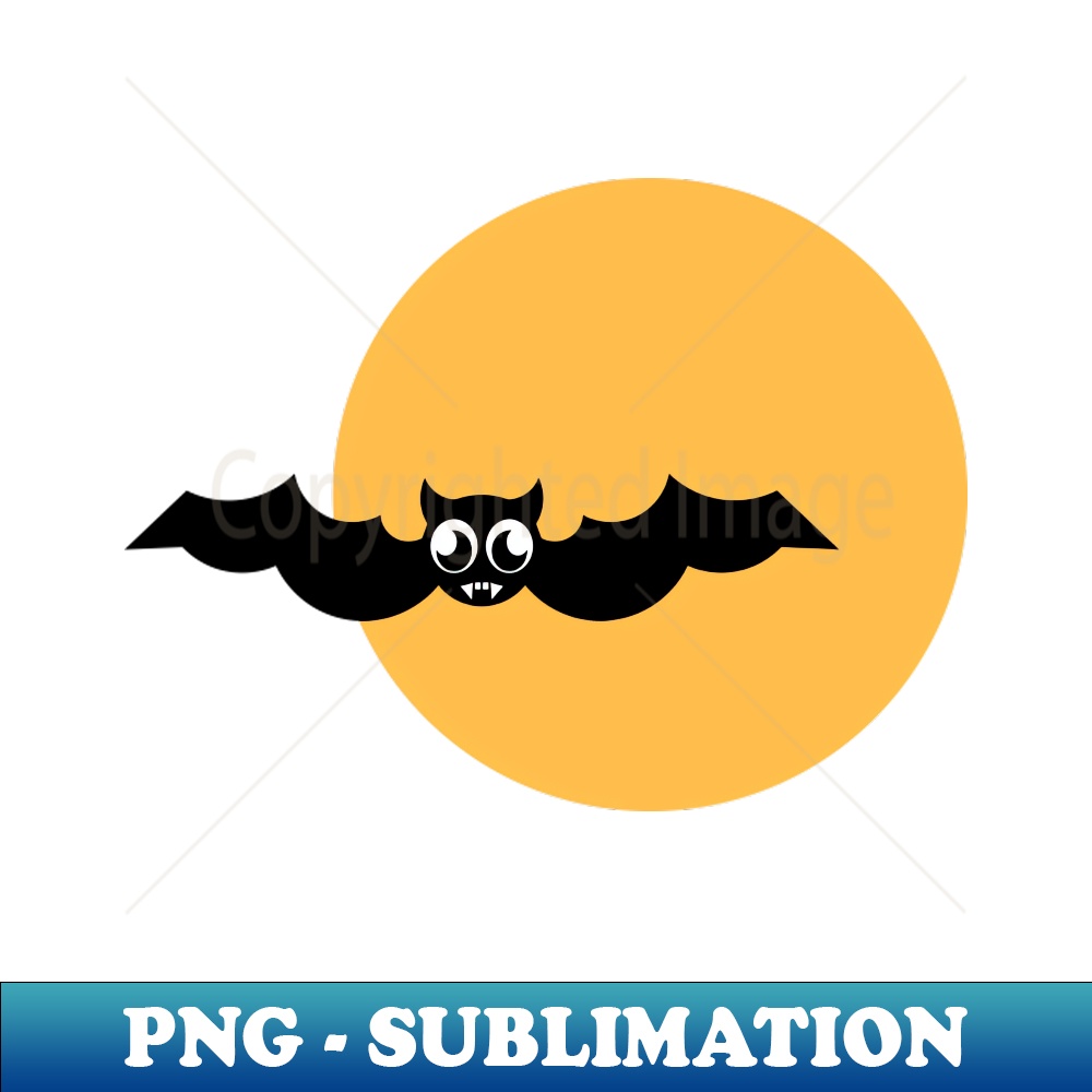 Cartoon bat with vampire teeth flying - Exclusive PNG Sublim | Inspire ...
