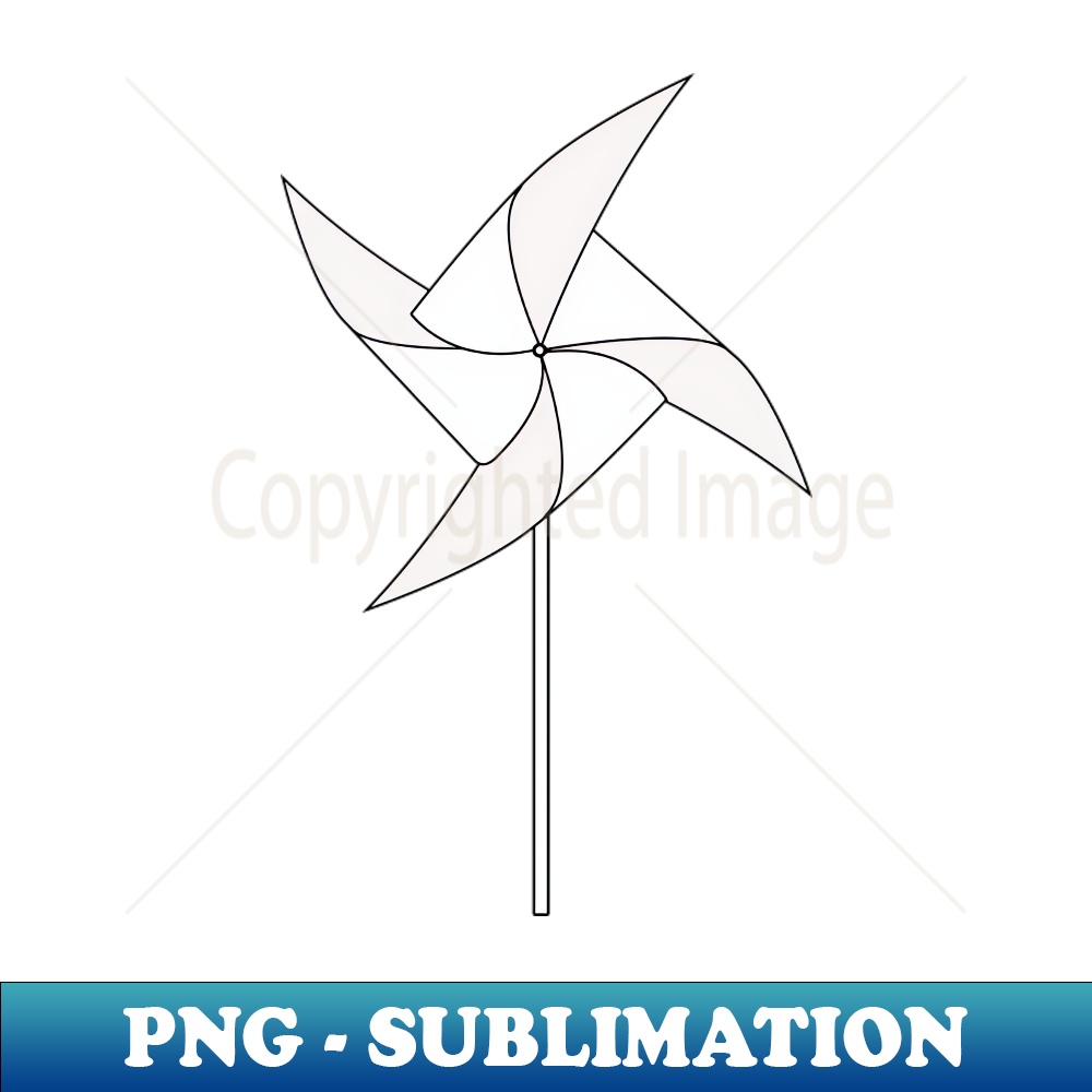A paper folding windmill - Retro PNG Sublimation Digital Dow | Inspire ...