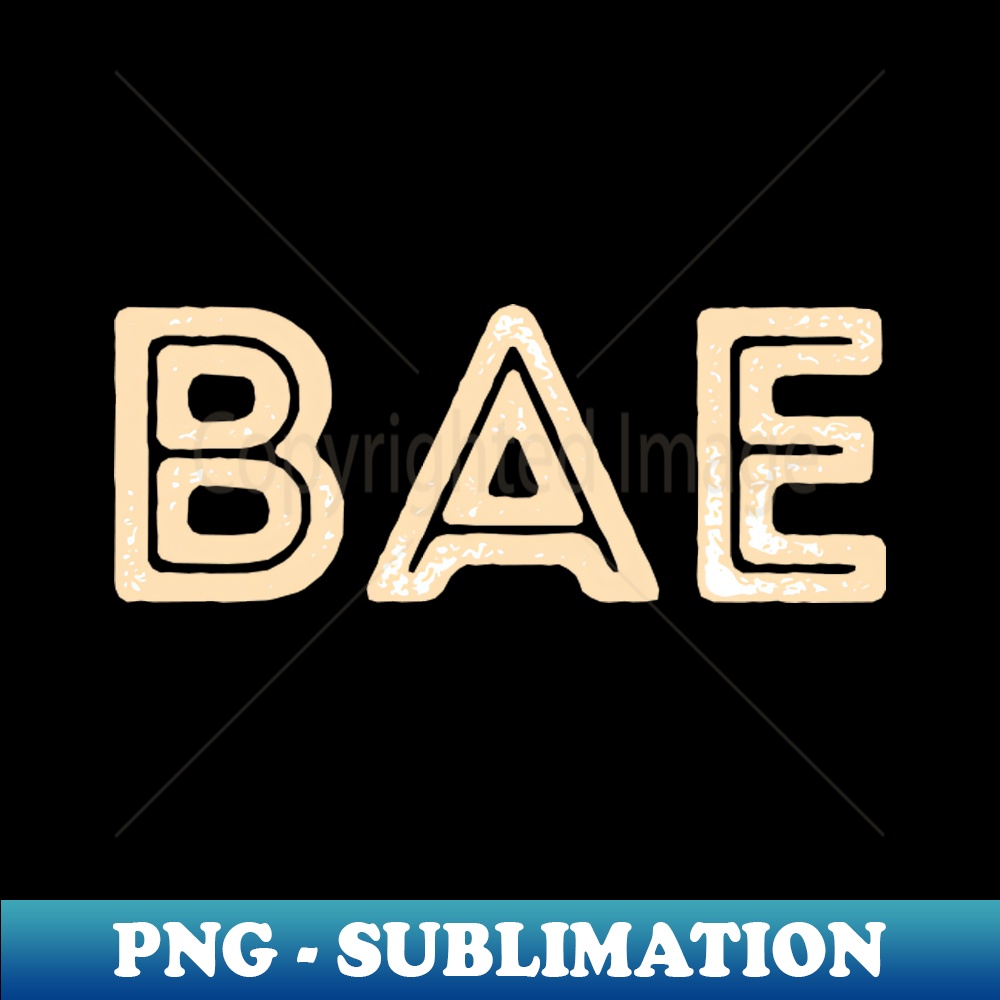 Rustic Capital Letters Word BAE in Cream - Aesthetic Sublima | Inspire ...