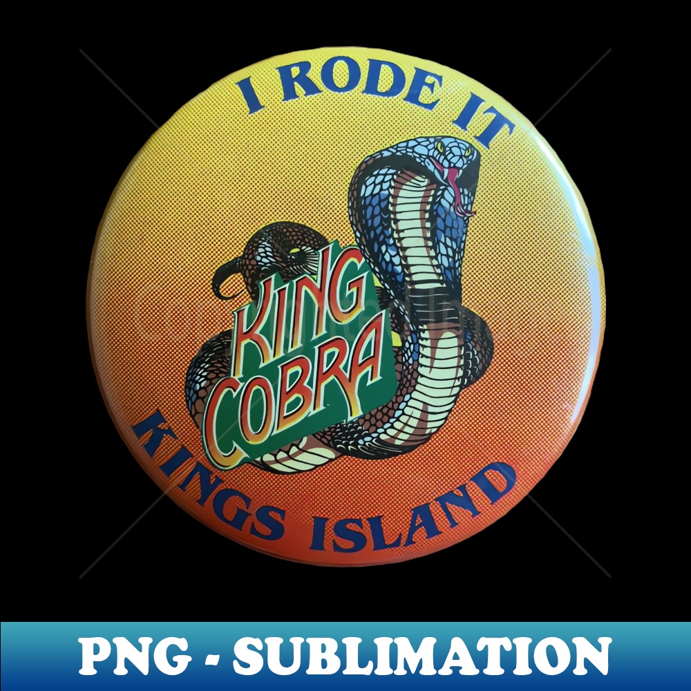 King Cobra Coaster - Unique Sublimation PNG Download - Fashi | Inspire ...