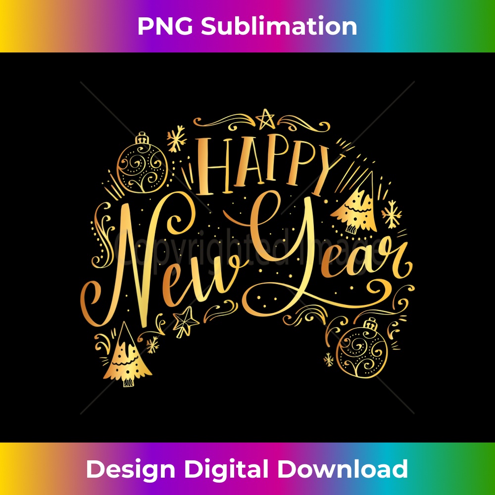 Happy New Ye - Sublimation-Optimized PNG File - Access the S | Inspire ...