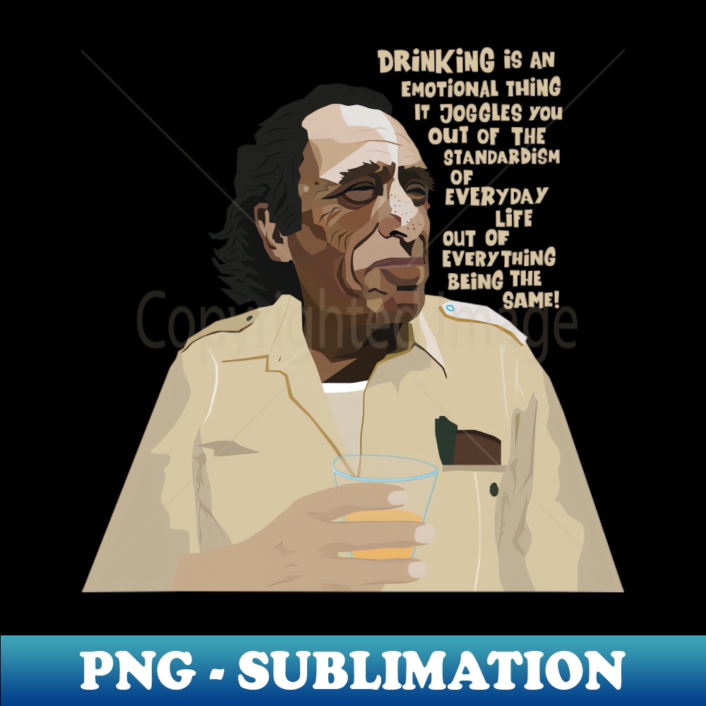 Charles Bukowski Portrait Embracing the Subversive Spirit of | Inspire ...