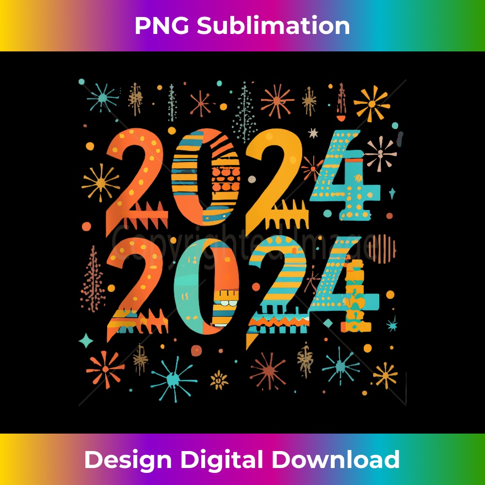 Happy New Year 2024 Hello 2024 Funny Party Family Christmas | Inspire ...