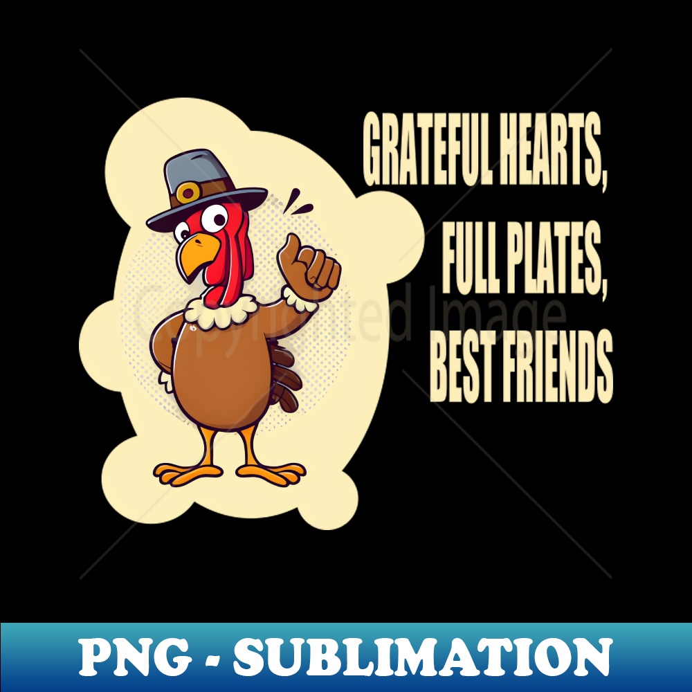 Grateful Hearts Full Plates Best Friends - Professional Subl | Inspire ...