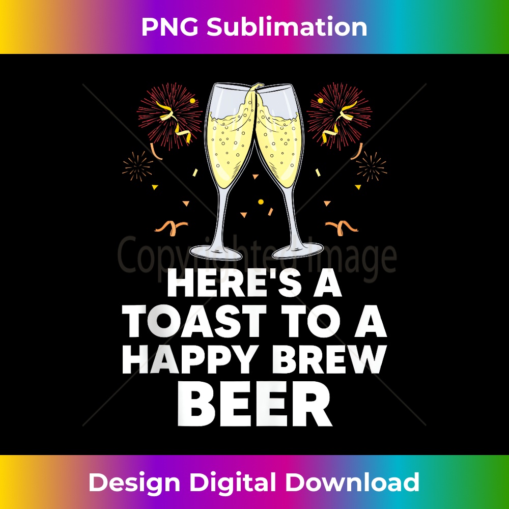 Toast to a Happy Brew Beer Happy New Year Party NYE Reunion | Inspire ...