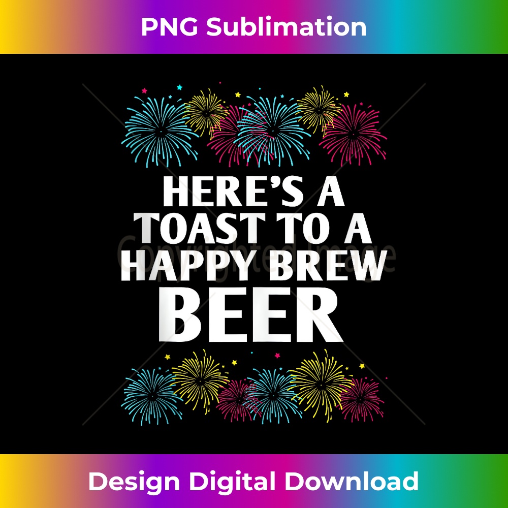 Toast to a Happy Brew Beer Happy New Year Party NYE Reunion | Inspire ...