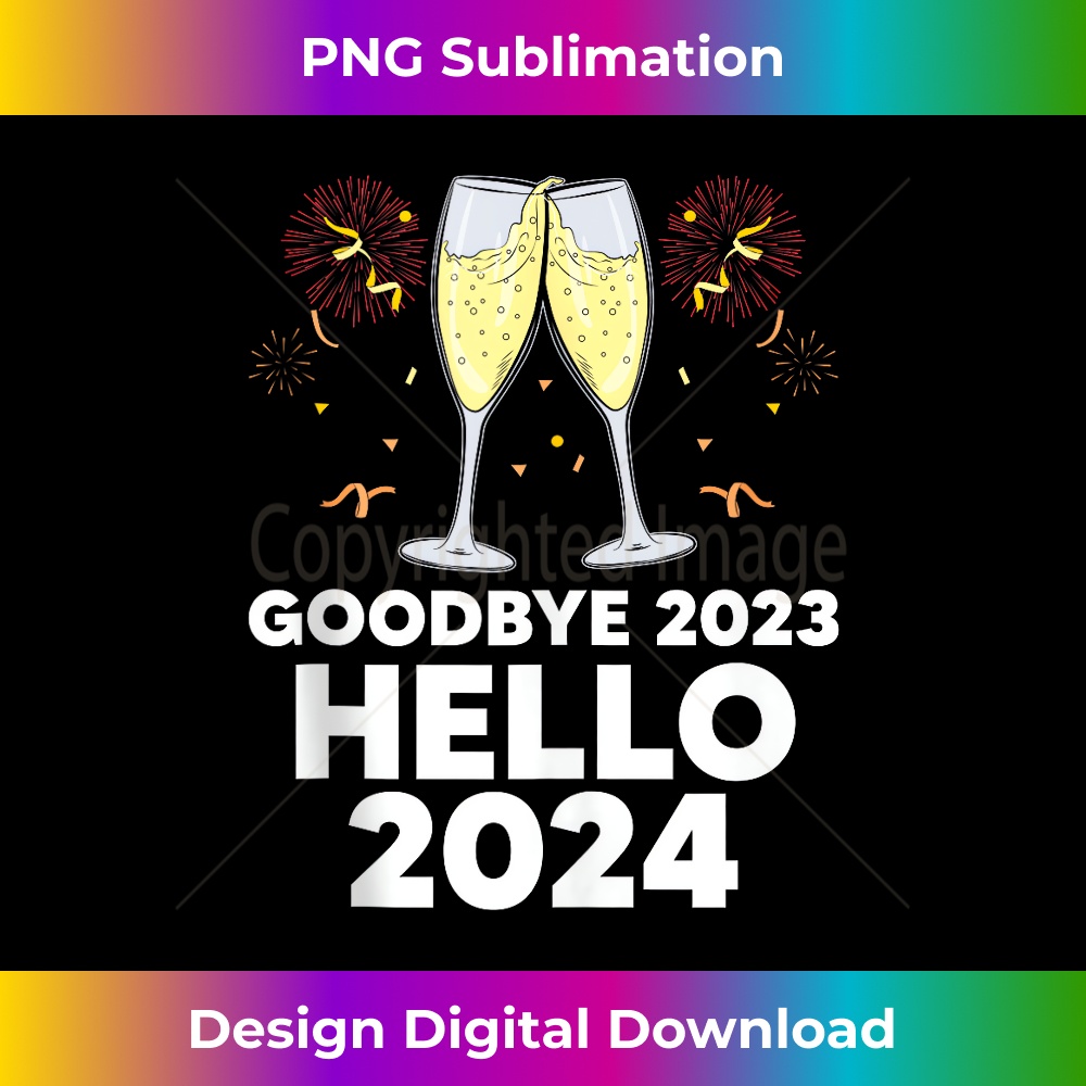 Goodbye 2023 Hello 2024 Happy New Year Outfit NYE Costume Ta | Inspire ...