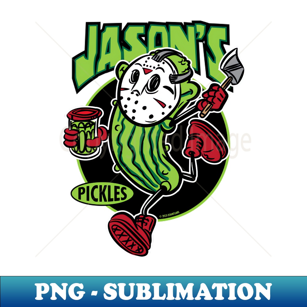 Jasons Voorhees Deli Pickles - Instant Sublimation Digital D | Inspire ...