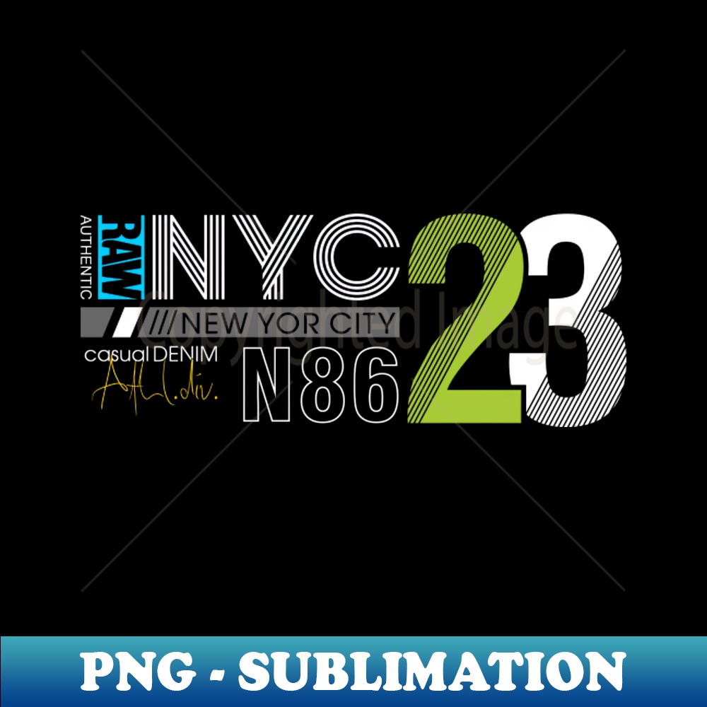NYC Design - PNG Transparent Sublimation Design - Perfect fo | Inspire ...