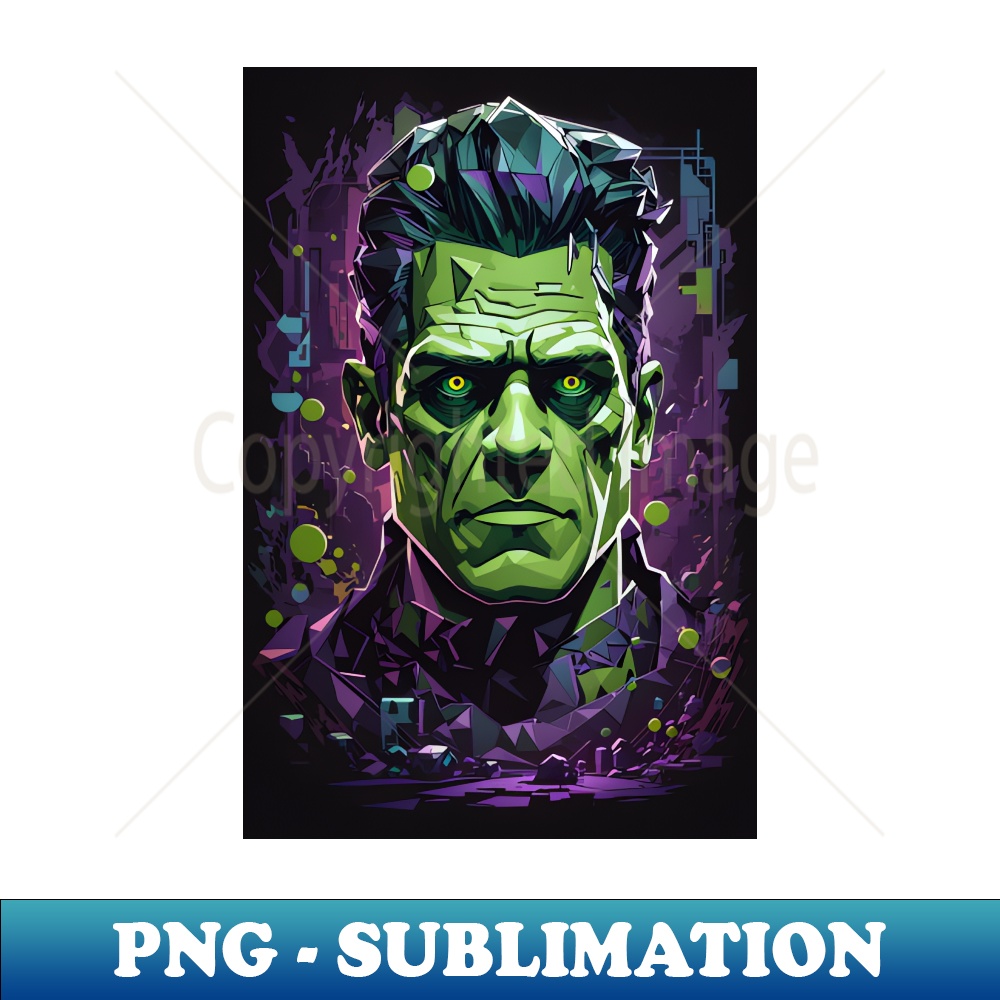 Frankenstein - Signature Sublimation PNG File - Bold & Eye-c - Inspire ...