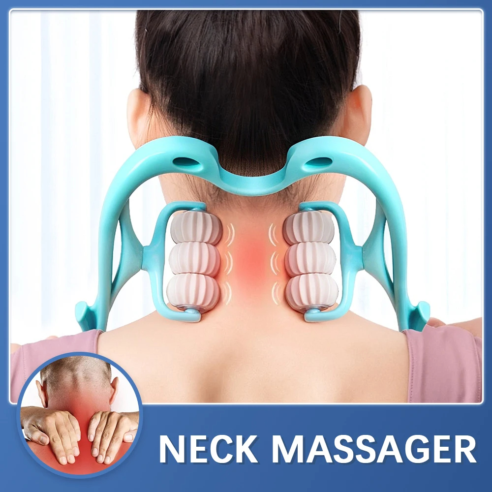 Neck Massager Therapy Neck and Shoulder Dual Trigger Point R | Inspire ...