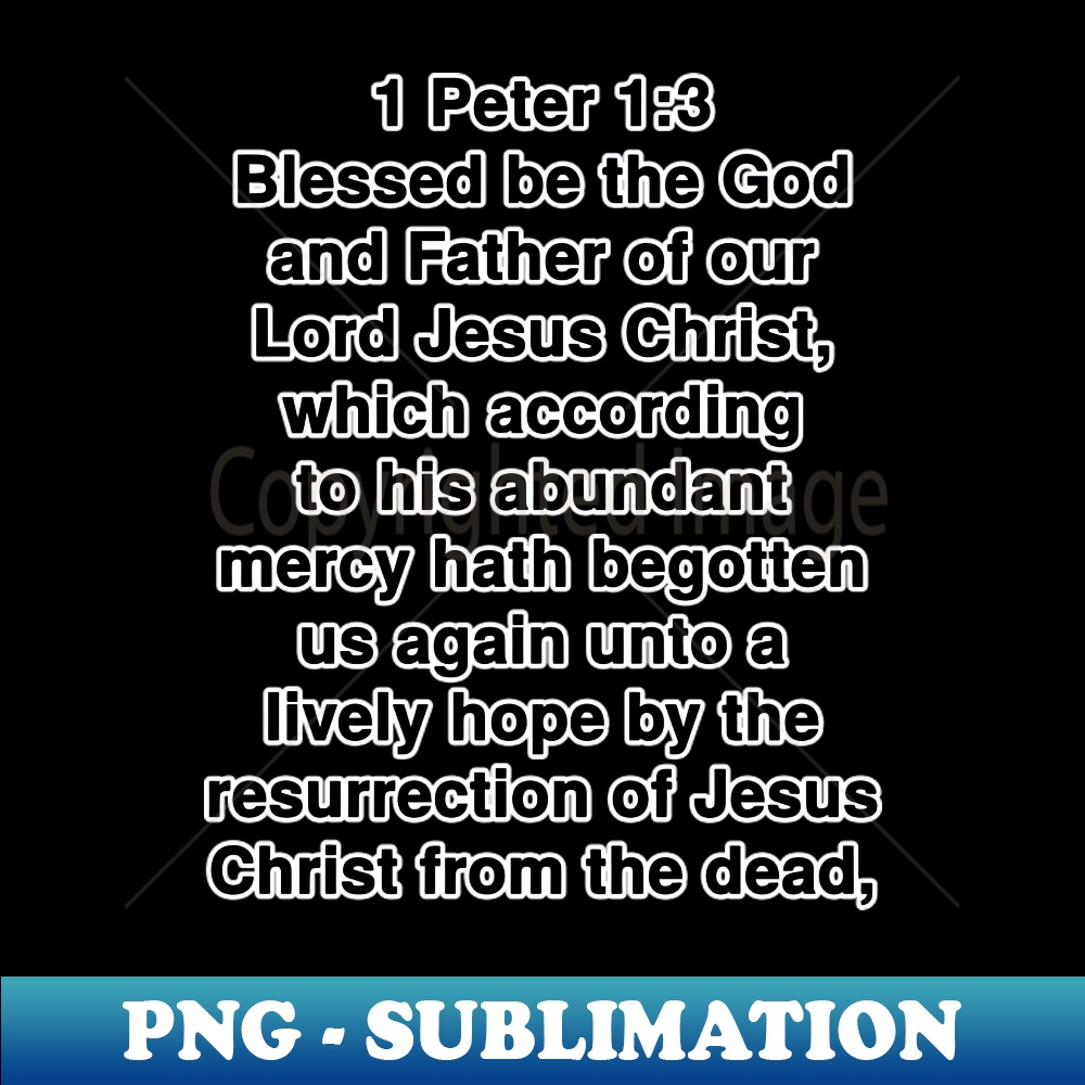 1 Peter 13 King James Version KJV Bible Verse Typography - | Inspire Uplift